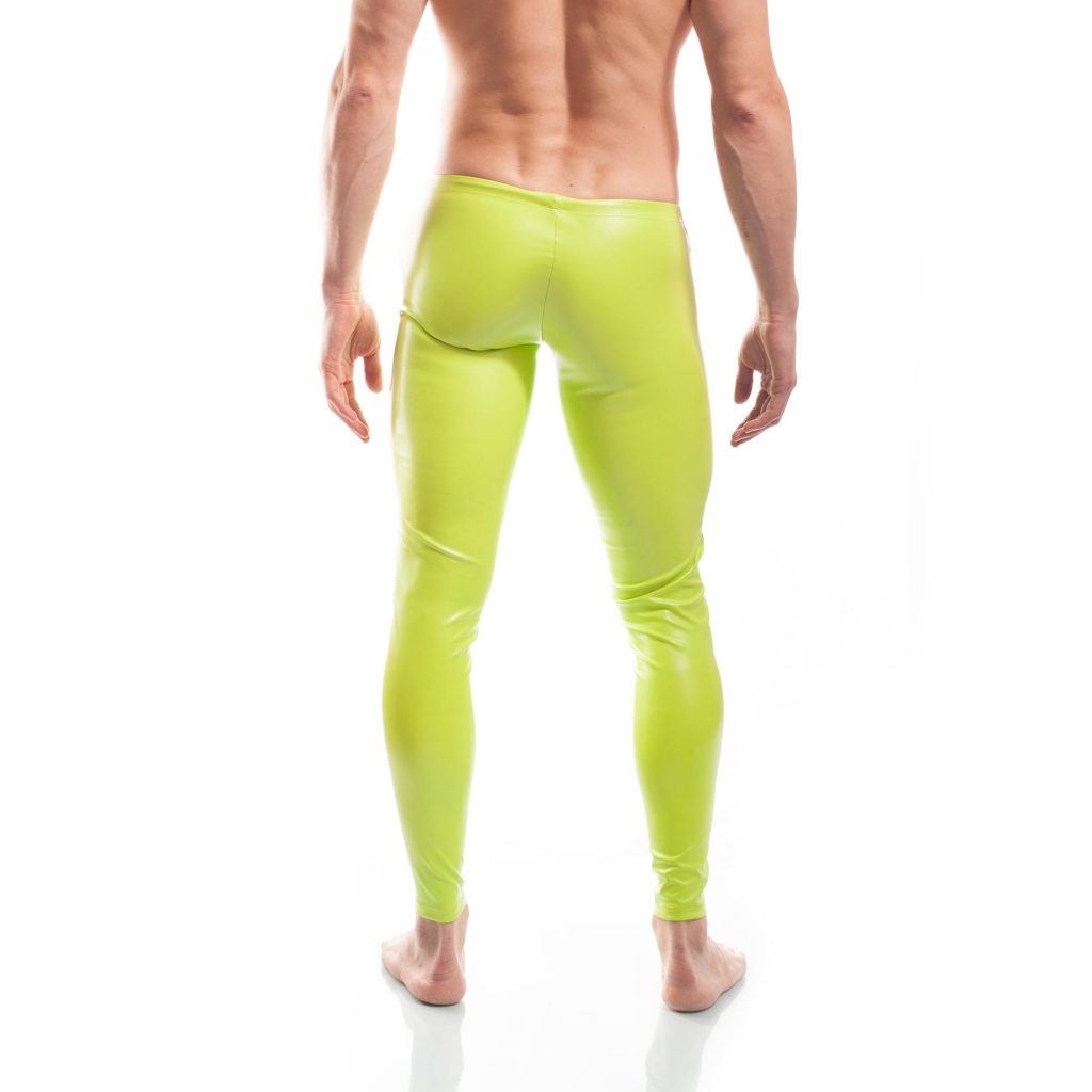 Grüne Letherlike Leggings "Candygreen" | Clubwear von Wojoer