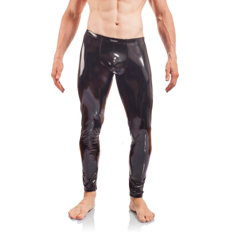 lack leggings man Suspensorium | glossy Leather | clubwear WOJOER