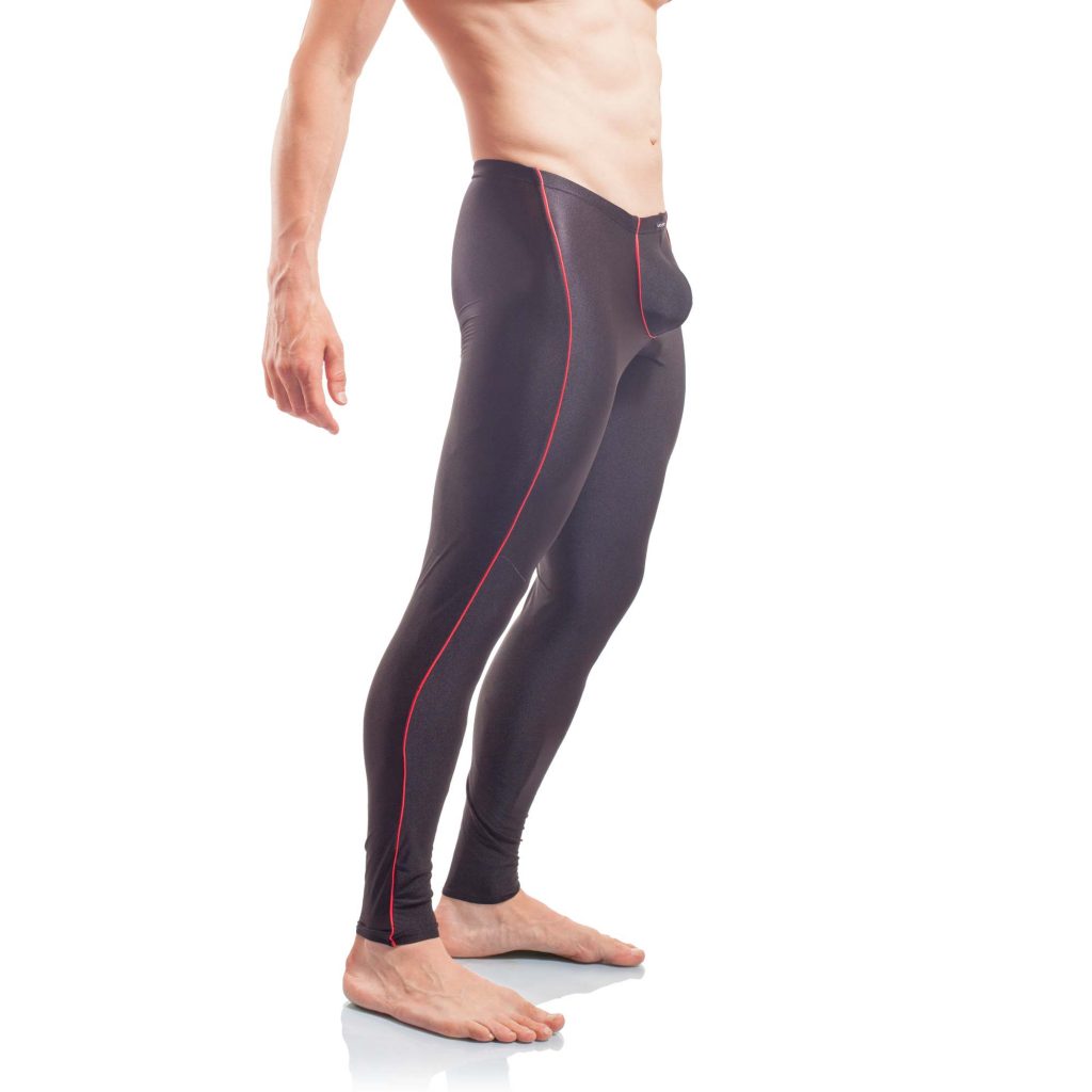 matt-glänzende Micro Leggings | super stretchy | rote ...