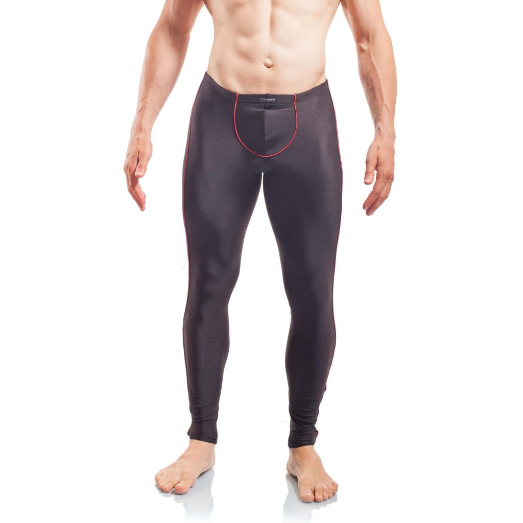 matt-glänzende Micro Leggings | super stretchy | rote ...