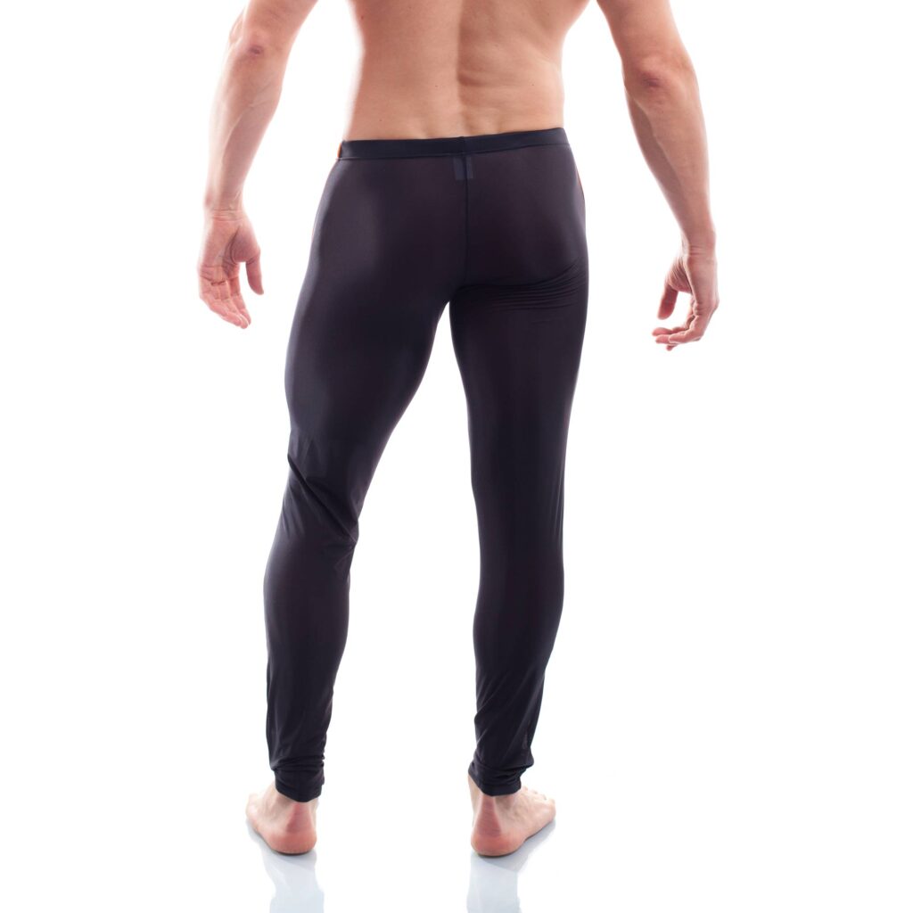 Orange Line Leggings | black | powernet | transparent | WOJOER